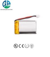 China 3.7V Li Polymer Battery Power Bank Long Cycle KC Approved 752030 400mAh for Beauty Device for sale