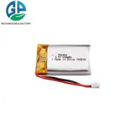 China 3.7V 400mAh KC Approved Lithium Polymer Battery Pack for Beauty Devices for sale