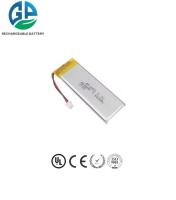 China 3.7V 450mAh 500 Times Cycle Life Lithium Polymer Battery Pack Rechargeable Lipo Battery for Smart Watch for sale