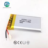 China KC Approved 3.7V 800mAh Lithium Polymer Battery Rechargeable LiPo Battery for sale