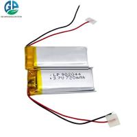 China Long-lasting 902044 3.7V 720mAh Lithium Polymer Rechargeable Battery for Digital Products for sale