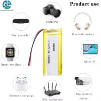 China KC CB IEC62133 Approved 1000mAh 3.7V Lithium Polymer Battery Pack Rechargeable Lipo Battery for sale