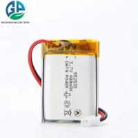 China 552535 3.7V 400mAh KC CB IEC62133 Approved Lithium Polymer Battery Pack Rechargeable Lithium Battery for sale