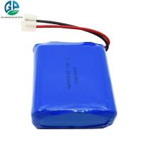 China KC UL CB Approved 7.4V 2500mAh Lithium Ion Rechargeable Battery LiPo Battery Pack for sale