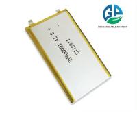 China Rechargeable 3.7V 10000mAh Li Polymer Battery Lipo Battery for Power Bank for sale