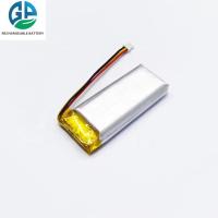 China IEC62133 Approved 3.7V 630mAh Lithium Polymer Battery Pack Rechargeable LiPo Battery for sale