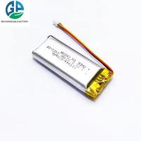 China IEC62133 Approved 3.7V 630mAh Lithium Polymer Battery Pack Rechargeable LiPo Battery for sale