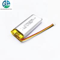 China IEC62133 Approved 3.7V 630mAh Lithium Polymer Battery Pack Rechargeable LiPo Battery for sale