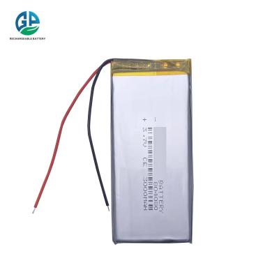 China Rechargeable Lipo Battery KC CB IEC62133 Approved Professional Factory 804080 Li-Ion Battery 3.7v 3000mah for sale