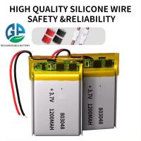 China GPE 803048 Rechargeable Battery Pack 1200mAh 3.7V Lipo Polymer Battery KC IEC62133 Approved for sale