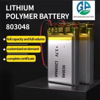 China GPE 803048 Rechargeable Battery Pack 1200mAh 3.7V Lipo Polymer Battery KC IEC62133 Approved for sale