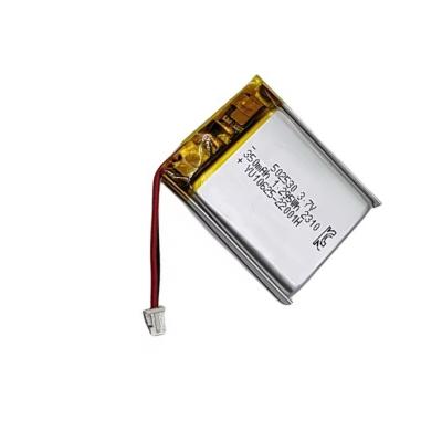 China KC CE Approved 502530 3.7V 350mAh Lithium Polymer Battery Pack Rechargeable Li-Po Battery for sale