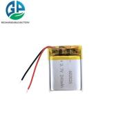 China IEC62133 KC Approved 602025 Size 250mAh Capacity Lithium Polymer LiPo Rechargeable Battery for sale
