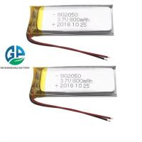 China High Capacity 3.7V 800mAh Lithium Polymer Battery with 500 Times Cycle Life for Digital Products for sale