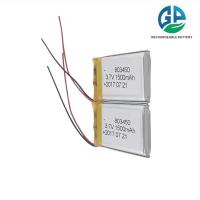 China KC IEC 62133 CB Approved 3.7V 1500mAh 803450 Li Polymer Battery Lithium Polymer Rechargeable Battery for sale