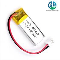 China KC Certified 3.7V 130mAh Lithium Polymer Battery Pack for Smart Watch for sale