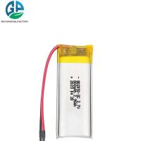 China 802050 800mAh Lithium Polymer Battery Pack with 500times Cycle Life Rechargeable LiPo Battery for sale