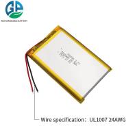 China KC High Capacity 5000mAh 3.7V Lithium Ion Polymer Battery with 500 Times Cycle Life LP706090 for sale