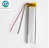 China High Quality For Heating Devices Rechargeable 3.7v 752080 1500mah Lithium Ion Polymer Lipo Battery for sale