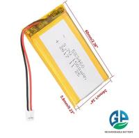 China KC IEC62133 Approved 3.7V 1500mAh Lithium Polymer LiPo Rechargeable Battery for Beauty Devices for sale