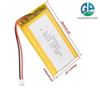 China KC IEC62133 Approved 3.7V 1500mAh Lithium Polymer LiPo Rechargeable Battery for Beauty Devices for sale