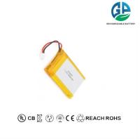 China 3.7V 2000mAh Lithium Polymer Battery with 500times Cycle Life Rechargeable Lipo Battery for sale