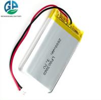 China High Discharge 2000mAh 3.7V Lithium Polymer Battery Rechargeable Lipo Battery Pack for sale