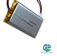 China High Discharge 2000mAh 3.7V Lithium Polymer Battery Rechargeable Lipo Battery Pack for sale