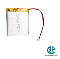China KC 3.7V 2500mAh Lithium Polymer Battery Pack with 500 Times Cycle Life for Digital Products for sale