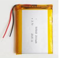 China KC 3.7V 2500mAh Lithium Polymer Battery Pack with 500 Times Cycle Life for Digital Products for sale