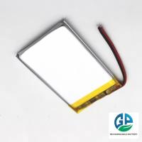 China High Discharge Rate 400mAh 3.7V Lithium Polymer Battery Pack for Drones and Wireless Intercom for sale