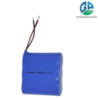 China Customized Voltage 18650 Lithium Ion Battery Pack with 500 Times Cycle Life for Wide Application Range for sale