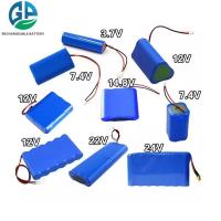 China Customized Voltage 18650 Lithium Ion Battery Pack with 500 Times Cycle Life for Wide Application Range for sale