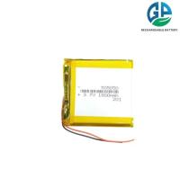 China KC 505050 3.7V 1800mAh Lithium Polymer Battery Pack for GPS Medical Beauty Devices for sale