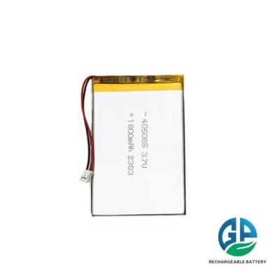 China KC UL Approved Li Polymer Battery 3.7 V 1800mah 405085 Lion Polymer Battery Pack for sale