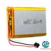 China 3.7V 10000mAh Rechargeable Li Polymer Battery Lithium Polymer Lipo Battery for sale