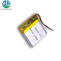 China High Capacity 700mAh 3.7V Li Polymer Battery with 500 Cycle Life for Digital Products for sale