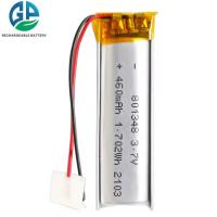 China KC Approved 3.7V 460mAh Lipo Battery Lithium Polymer Rechargeable Battery for Beauty Devices for sale