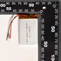 China 3.7V 950mAh 500times Cycle Life Lithium Polymer Rechargeable Battery KC Approved for sale