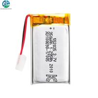 China KC CE Approved 3.7V 350mAh Lithium Polymer Battery LiPo Rechargeable Battery 552035 for sale