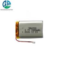 China 3.7V 1500mAh Lithium Polymer Battery Pack with 500 Times Cycle Life High Discharge Rate Lipo Battery for sale