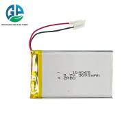 China High Discharge Rate Battery 3.7V 3000mah 30C Max60C Rechargeable Lipo Battery 104065 3000mah  For Drone for sale