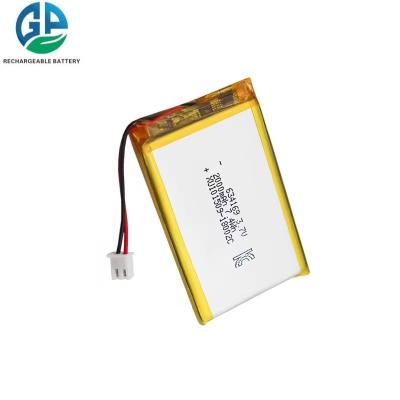 China 2000mAh 3.7V 500times Cycle Life Lithium Polymer Battery Pack Rechargeable Lipo Battery for Electric Forklifts for sale