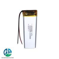 China High Discharge Rate 550mAh 3.7V Lithium Polymer Battery for Electronic Devices for sale