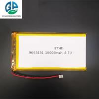 China Rechargeable 10000mAh 3.7V Li Polymer Battery for Toys and Consumer Electronics for sale