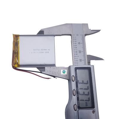 China High Capacity 950mAh 3.7V Lithium Polymer Battery Pack with 500 Times Cycle Life for Beauty Devices for sale