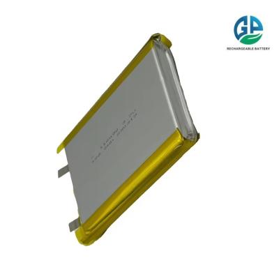 China Rechargeable Lipo Battery 116090 3.7V 6000mAh Lithium Polymer Battery Pack for Solar and Electric Bike for sale
