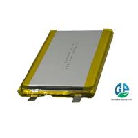 China Li Ion Polymer Battery 3.7V 3000mAh with Wire Connector PCM NTC 635588 Model Rechargeable Lithium Battery for sale