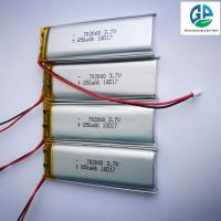 China 700mAh Li Polymer Battery with Overcharge Protection and Wide Discharging Temperature for Portable Devices for sale