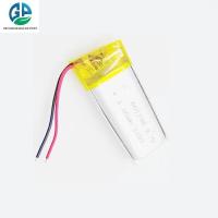 China KC CB IEC62133 Approved Rechargeable 801738 3.7V 500mAh 1.85Wh Small Polymer for sale